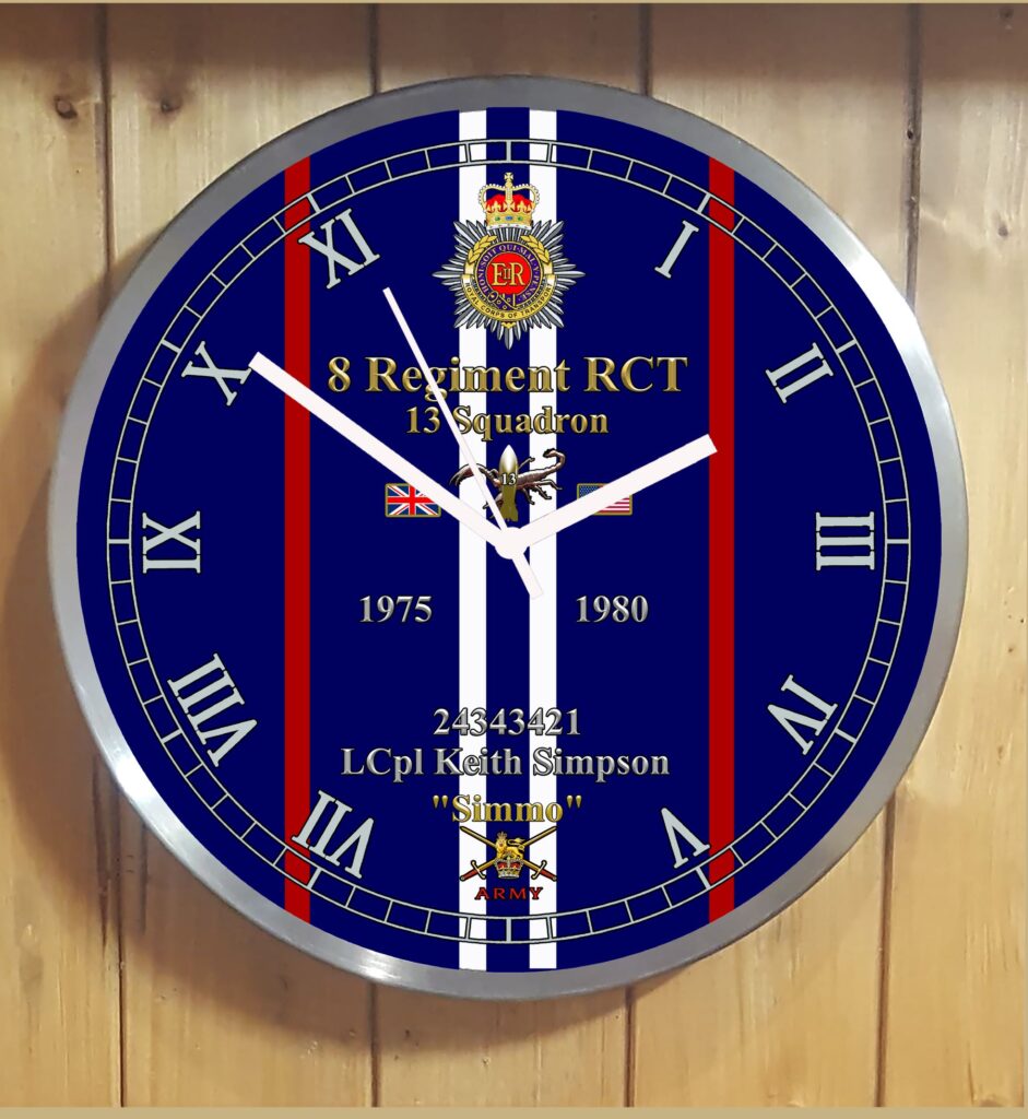 The Royal Corps of Transport 8 Regiment, 13 Sqn (RCT) – Lockies Emporium